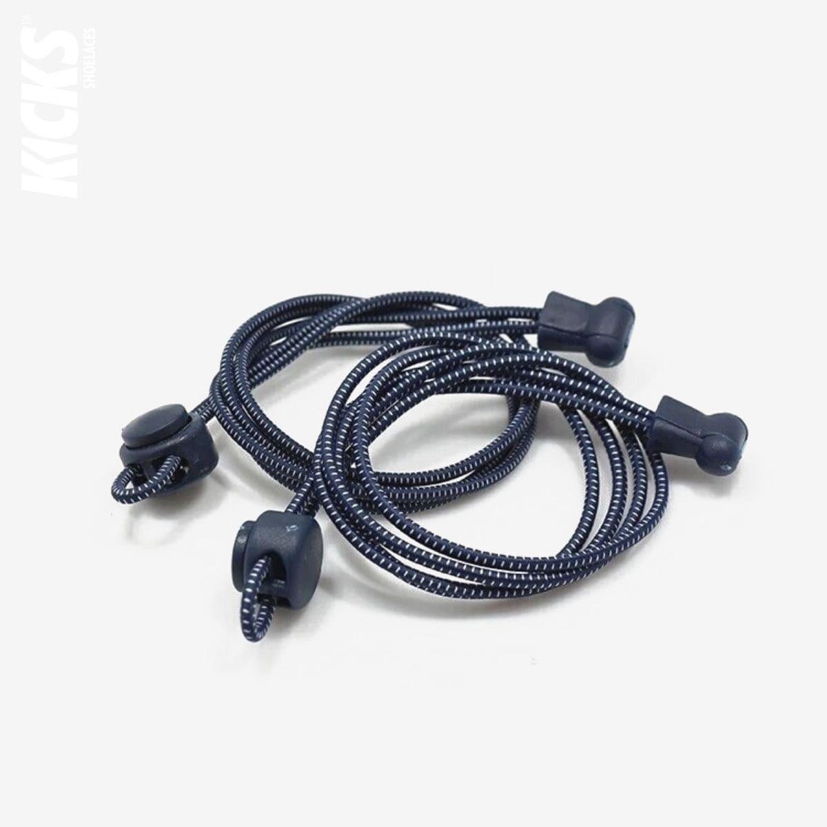 Dark Blue Quick Laces | Bungee Shoe Lace