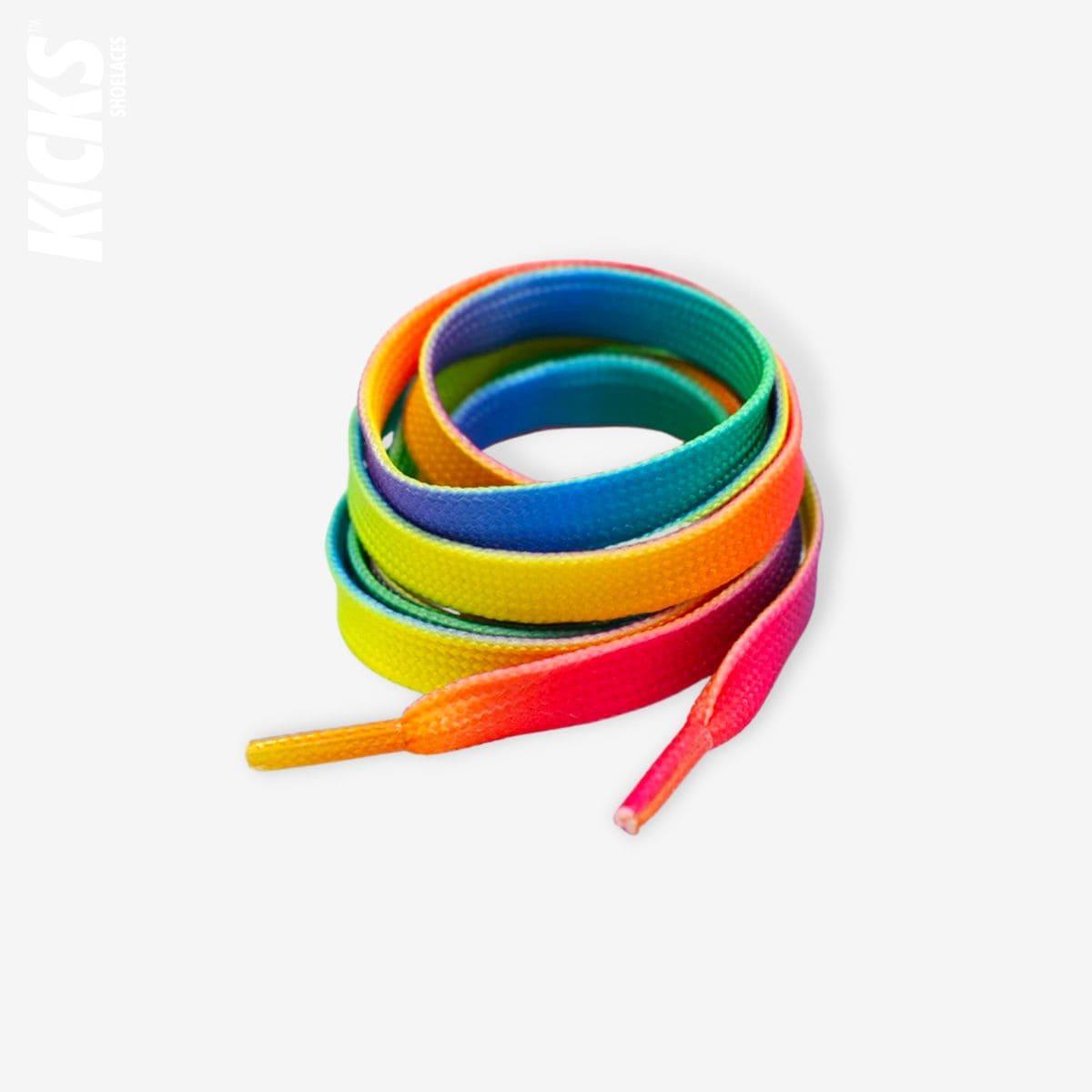 Rainbow Shoelaces | Colorful Laces