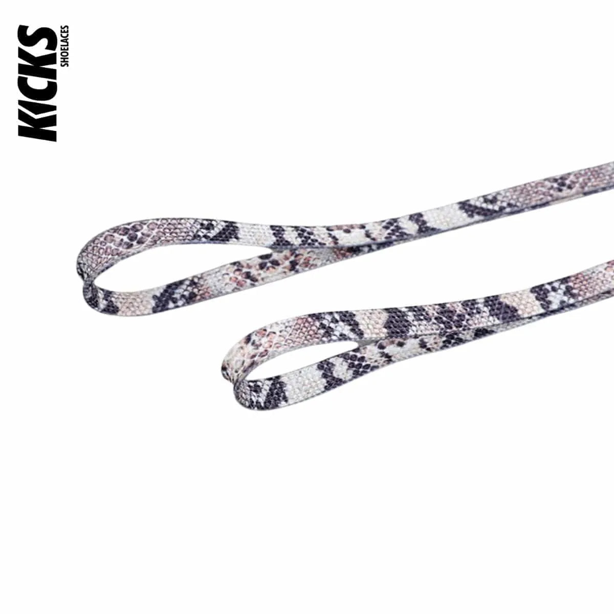 Snake Print Laces | Animal Shoelaces