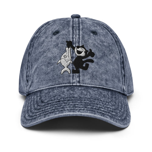 Felix the Cat Fishing 1920 Cap | Vintage Baseball Caps